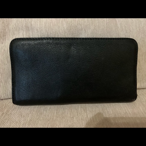 Michael Kors | Bags | Michael Lord Leather Flat Wallet Black | Poshmark